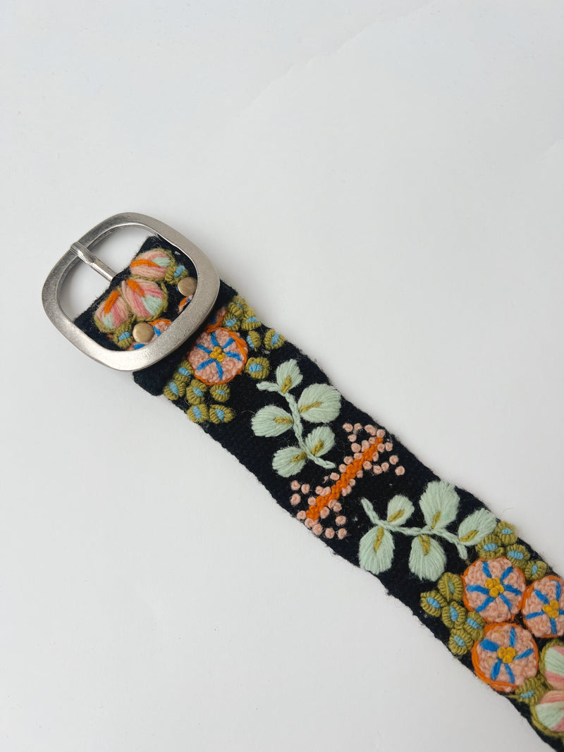 The Southwest Walkabout Embroidered Wool Belt – Piper & Scoot
